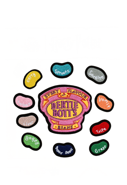 Harry Potter Bertie Botts Beans Multipicks Iron On Badge – Fabric Flavours